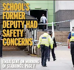 SCHOOL’S FORMER DEPUTY HAD SAFETY CONCERNS - PressReader