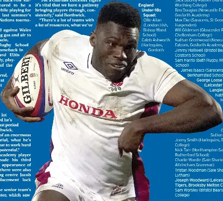 Back-rower Ilione has ‘enormous potential’ - PressReader