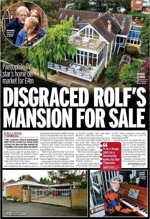 DISGRACED ROLF’S MANSION FOR SALE - PressReader