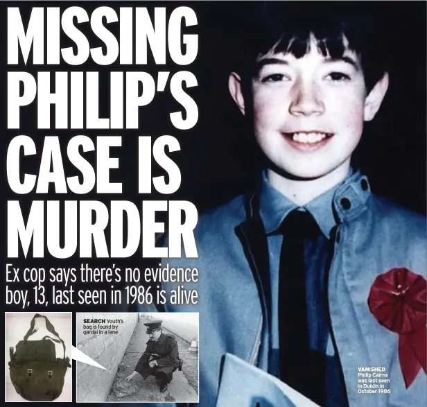 MISSING PHILIP’S CASE IS MURDER - PressReader