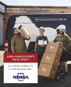 “Qantas Points and peace of mind are taking our coffee to the world” - PressReader