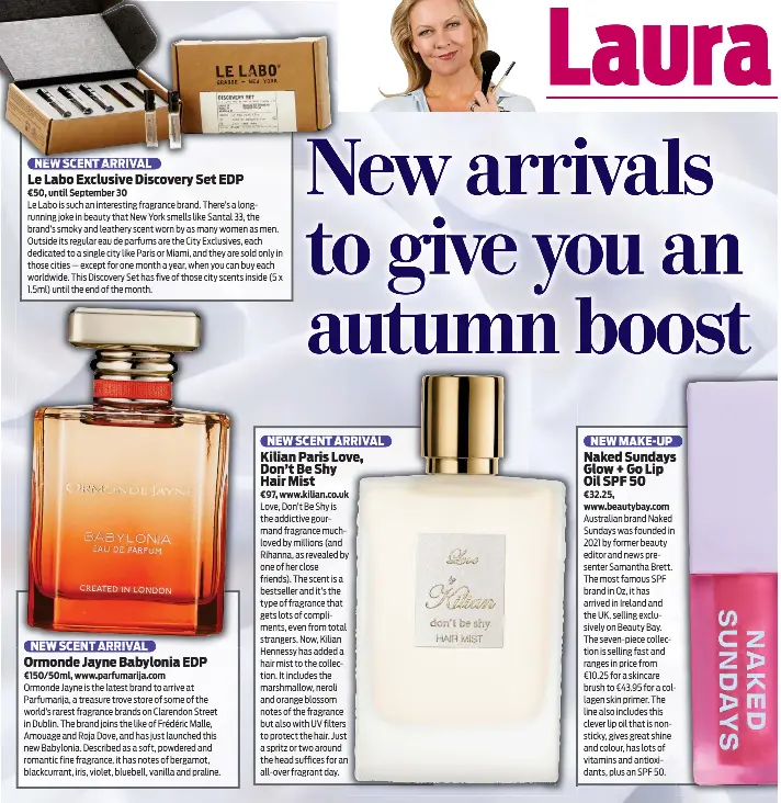 New arrivals to give you an autumn boost - PressReader