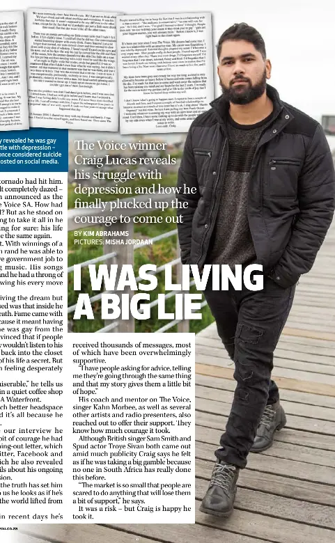 Craig Lucas on coming out - PressReader