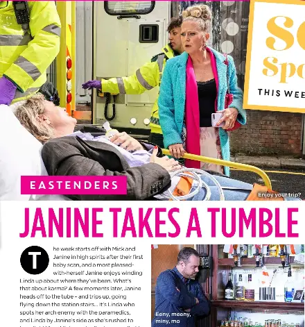 JANINE TAKES A TUMBLE - PressReader