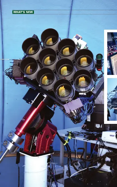 CANON TELE LENSES CREATE ARRAY TELESCOPE TO STUDY DISTANT GALAXIES ...