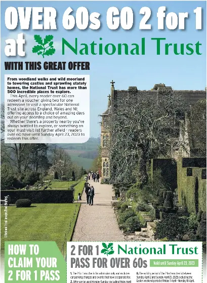 OVER 60s GO 2 for 1 at WITH THIS GREAT OFFER - PressReader