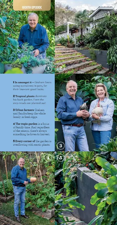 Graham Ross and wife Sandra welcome you into their garden - PressReader