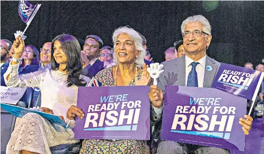 Roots of Sunak success stem from migrant journey - PressReader