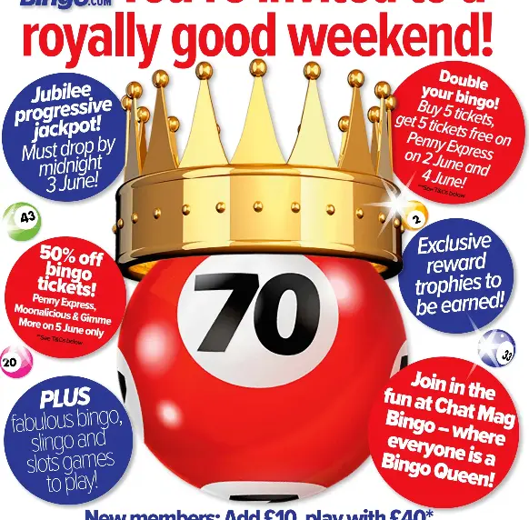 You’re invited to a royally good weekend! - PressReader