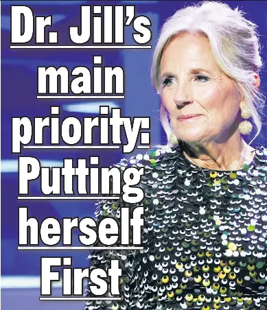 Dr. Jill's main priority: Putting herself First - PressReader