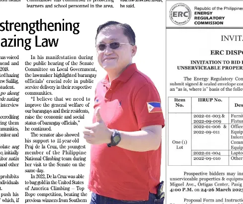 Go backs strengthen­ing Anti-Hazing Law - PressReader