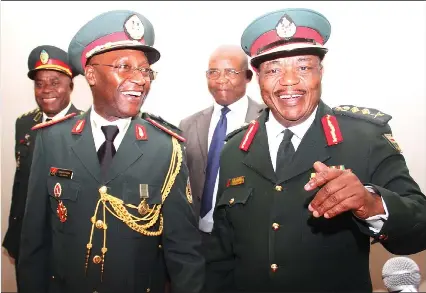 Zimbabwe Defence Forces Commander General Constantin­o Guveya ...