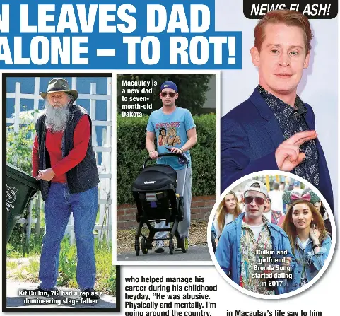 CULKIN LEAVES DAD HOME ALONE – TO ROT! - PressReader