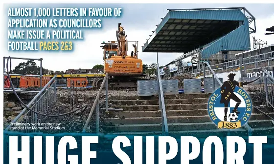 HUGE SUPPORT FOR NEW STAND - PressReader