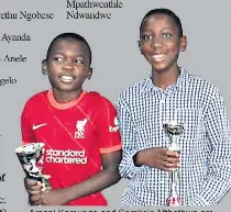 Trophy winners: - PressReader