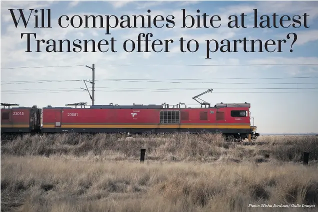Will companies bite at latest Transnet offer to partner? - PressReader