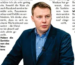 «Die Ukraine ist jetzt komplett auf sich allein gestellt» - PressReader