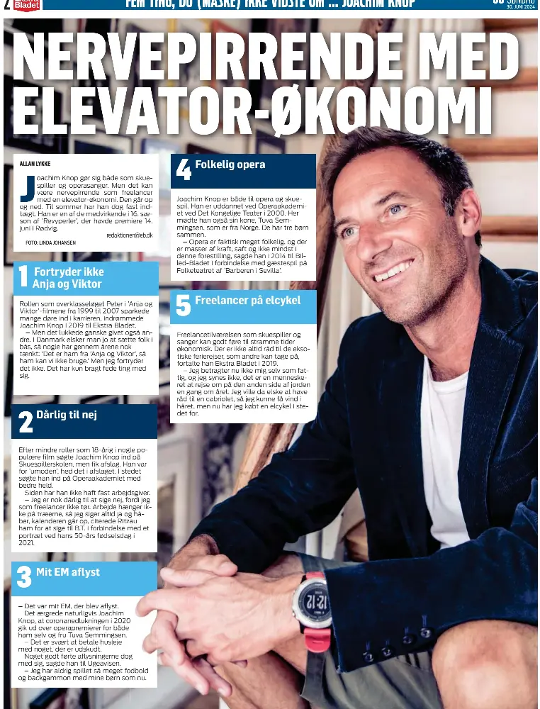 NERVEPIRRE­NDE MED ELEVATOR- ØKONOMI - PressReader