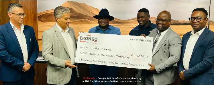 Erongo Red pays dividends - PressReader