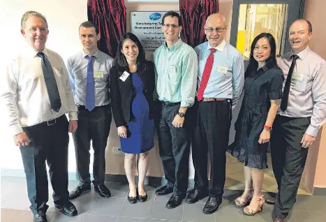 Pfizer opens manufactur­ing developmen­t centre - PressReader