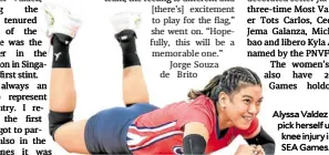 RUSHING TO BE HEALTHY, ALYSSA SKIPPERS PH TEAM ON FIFTH TOUR OF SEAG DUTY - PressReader