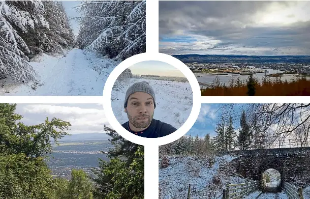 Trails with white stuff for running in the snow - PressReader