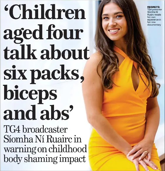 ‘Children aged four talk about six packs, biceps and abs’ - PressReader