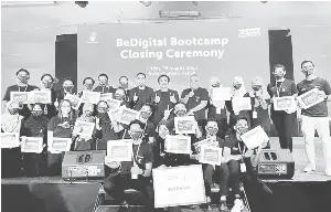 24 pelajar UMS sertai PETRONAS BeDigital Bootcamp 2.0 - PressReader