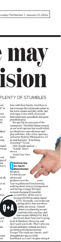 Peak experience may require tunnel vision - PressReader