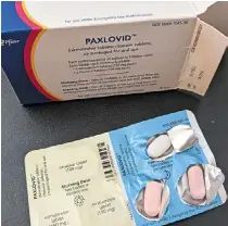 Paxlovid prescribed on a case-to-case basis - PressReader