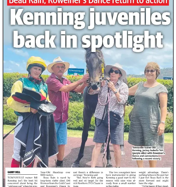 Kenning juveniles back in spotlight - PressReader