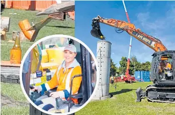 She can open beer bottle with digger - PressReader
