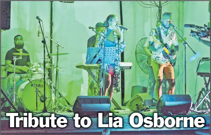 Tribute to Lia Osborne - PressReader