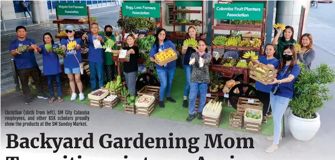 Backyard Gardening Mom Transition­s into an Agri-preneur - PressReader