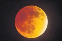 Eclipse total lunar en nuestro cielo - PressReader