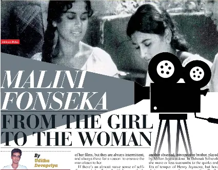 MALINI FONSEKA FROM THE GIRL TO THE WOMAN - PressReader