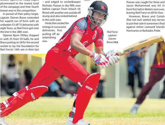 Red Force crush woeful Harpy Eagles to reach final - PressReader
