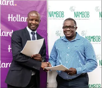 NAMBOB and Hollard Life Namibia enter new partnershi­p - PressReader