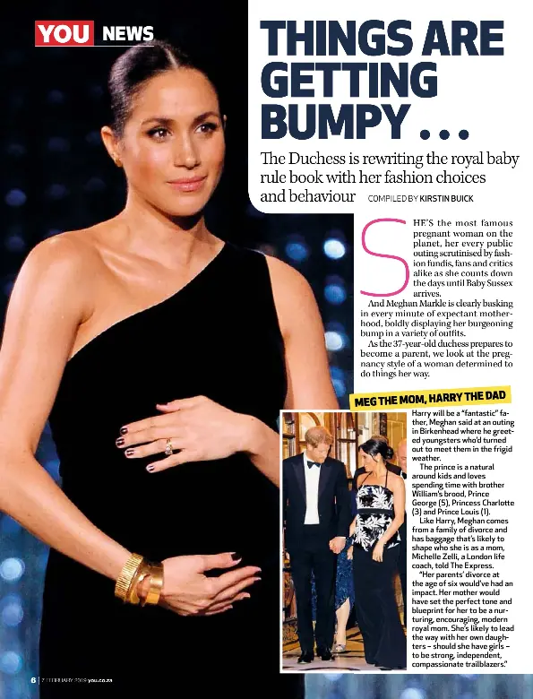 Meghan’s doing pregnancy her way! - PressReader