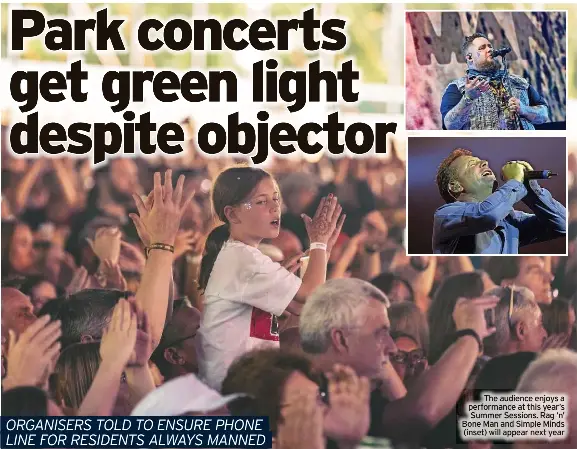 Park concerts get green light despite objector - PressReader