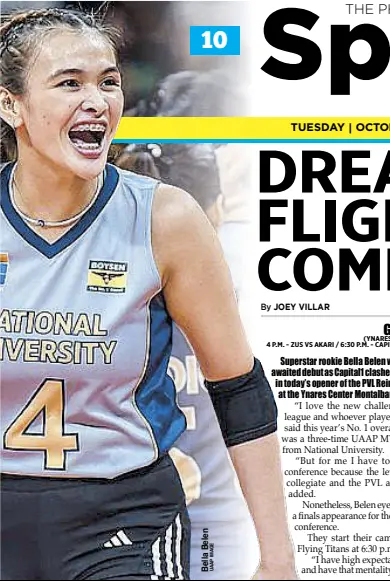 DREAM TAKES FLIGHT: HERE COMES BELLA - PressReader