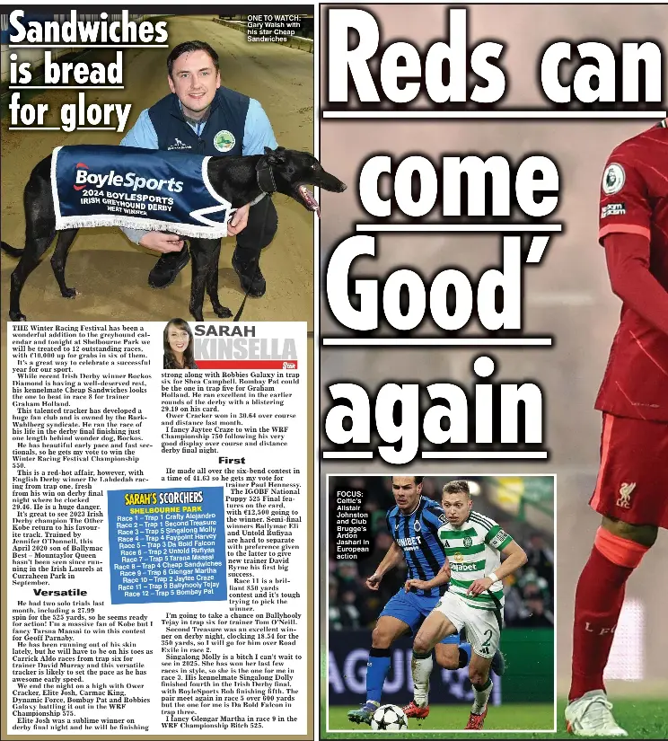 Sandwiches is bread for glory - PressReader