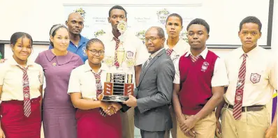 Herbert Morrison Technical wins 4th Annual Utech, Jamaica Mathematic­s ...