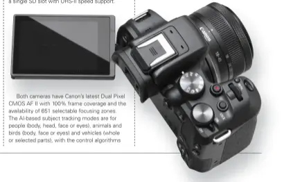 CANON LAUNCHES CROPPED SENSOR MIRRORLESS SYSTEM BASED ON RF MOUNT ...