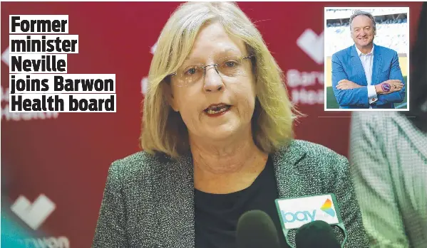 Ex-MP’s new health gig - PressReader