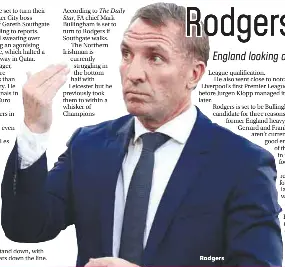 Rodgers on shortlist - PressReader