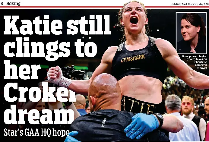 Katie still clings to her Croker dream - PressReader