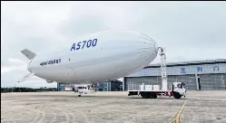 AS700 Manned Airship Completes Low-altitude Demo Flight - PressReader