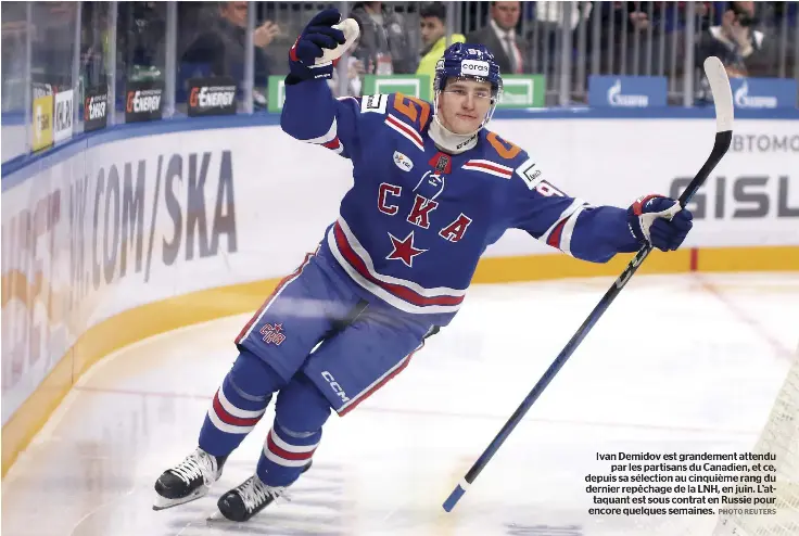 À quand l’arrivée d’Ivan Demidov ? - PressReader