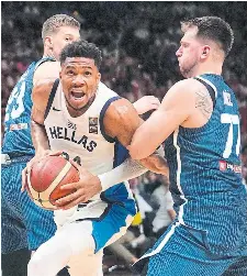 Giannis-led Greece ousts Luka’s Slovenia - PressReader